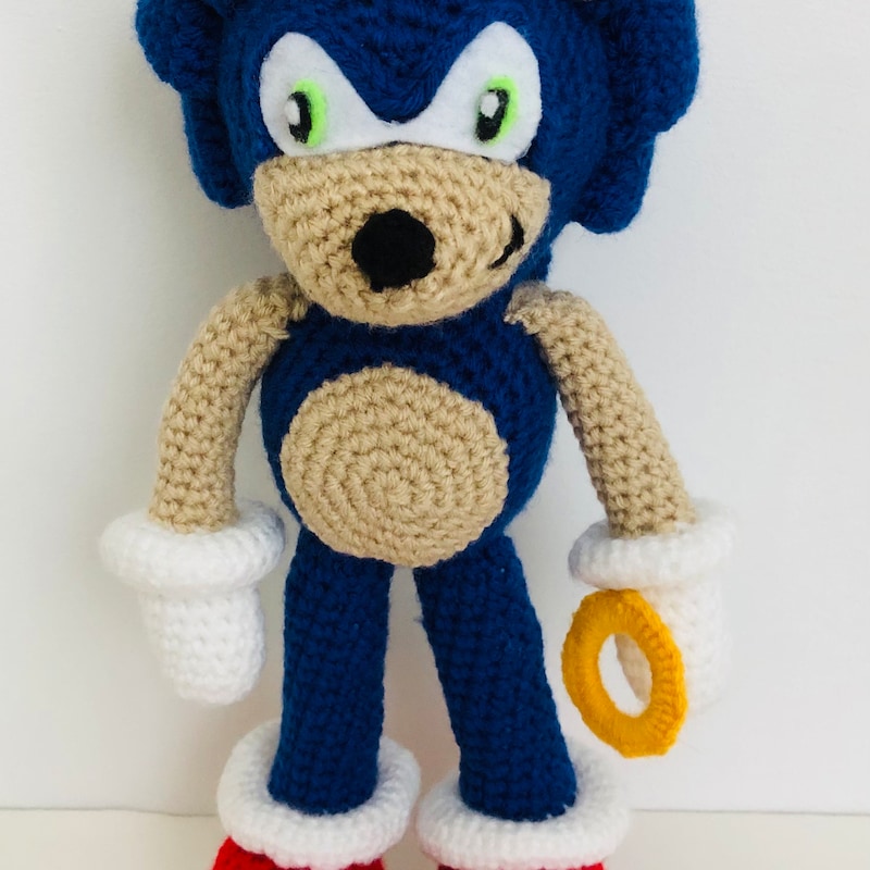 Shin Sonic Plush - Etsy