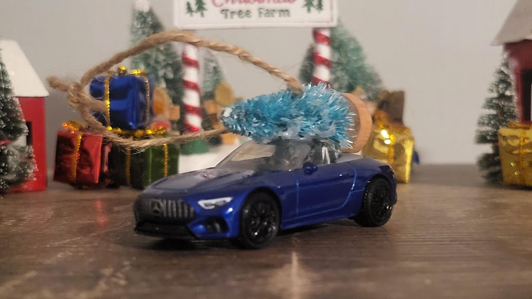 Mercedes Benz MB AMG SL63 Christmas Ornament Car Holiday Tree Topper ...