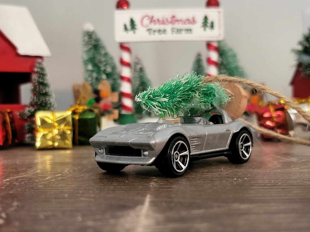 Chevrolet Corvette Classic C2 Christmas Ornament Minature Christmas Tree - Etsy