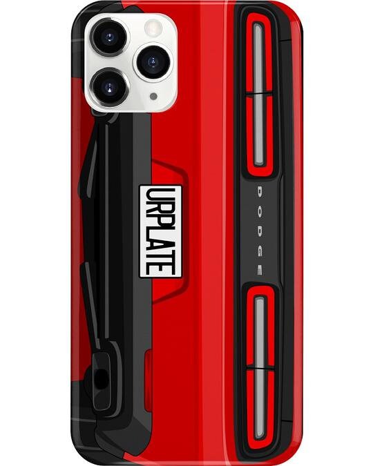 Dodge Challenger Rear Phone Case Customizable Custom Color - Etsy