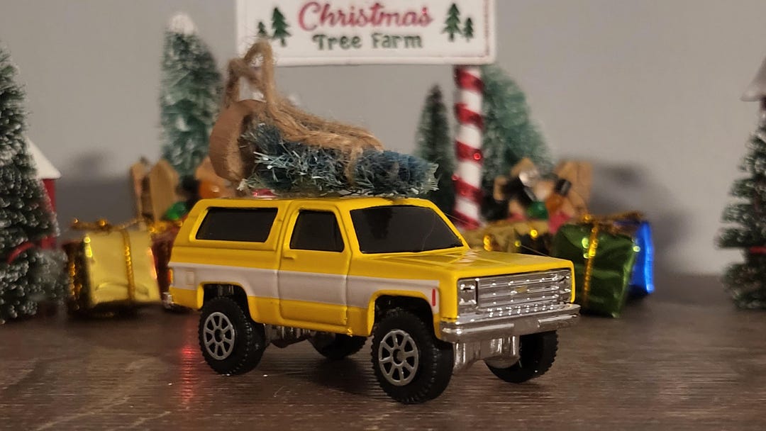 Chevy Blazer K5 Christmas Ornament Car Holiday Tree Topper Chevrolet ...