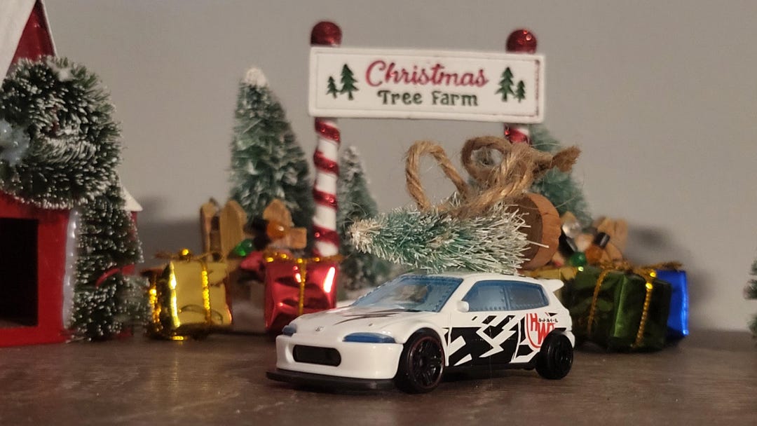 Honda Civic EG Hatch Christmas Ornament Miniature Christmas Tree - Etsy