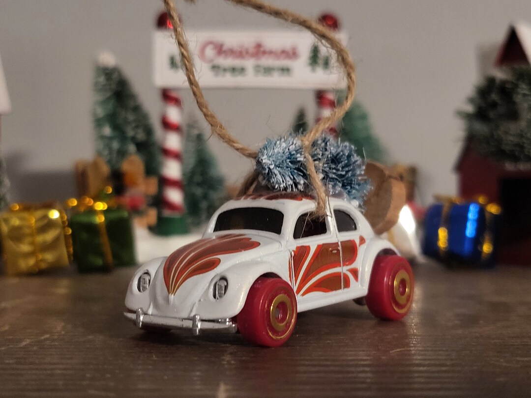 Volkswagen VW Beetle Bug Christmas Ornament Car Holiday Tree - Etsy