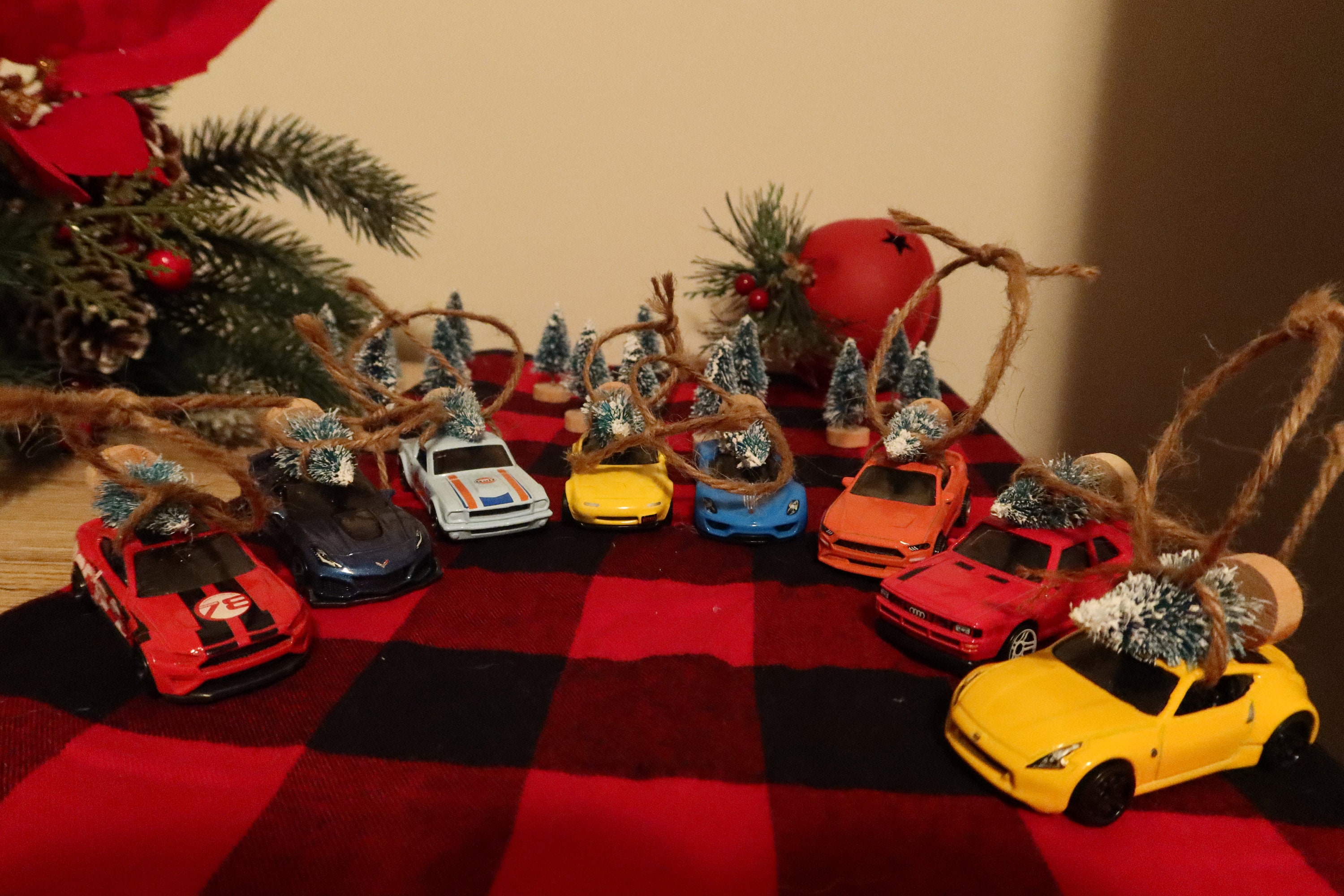 2015 Present Ford Mustang GT Christmas Ornament Minature | Etsy