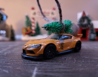 Toyota Supra Christmas Ornament - Etsy