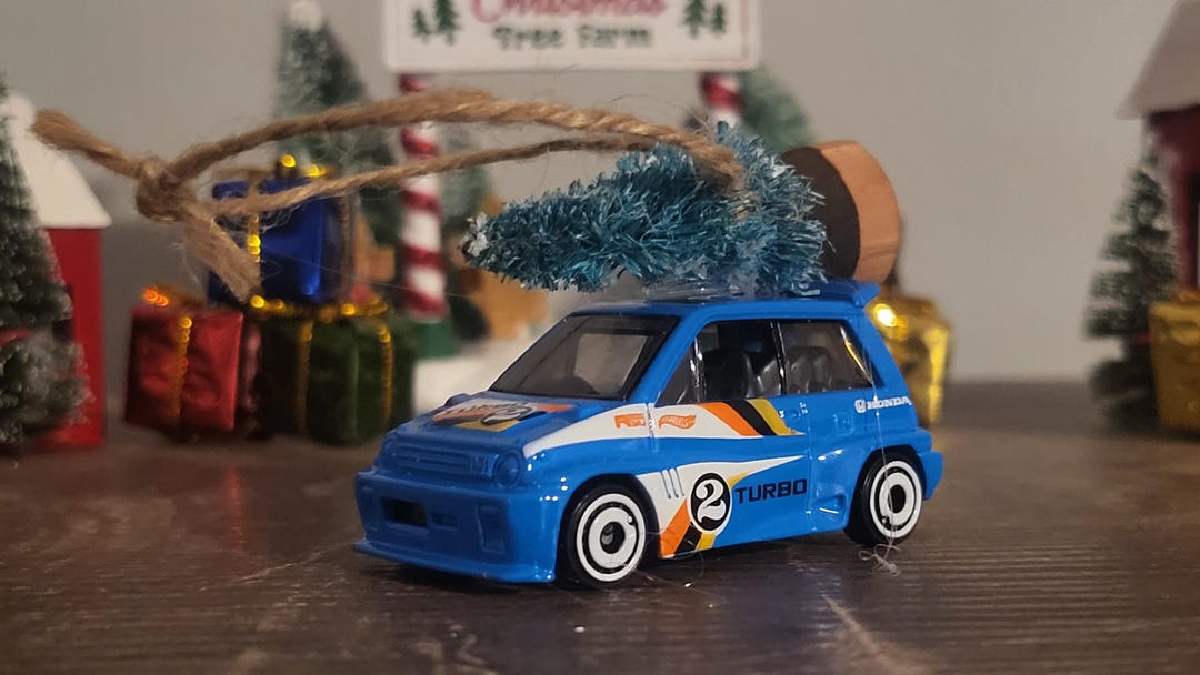 Honda City Turbo Christmas Ornament Car Holiday Tree Topper JDM ...