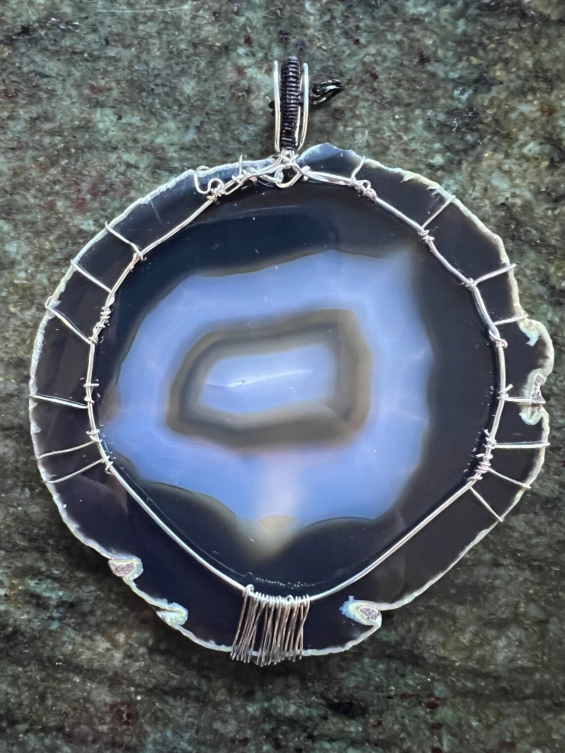 Agate Suncatcher Tree of Life Natural Décor Grey Tan Agate - Etsy