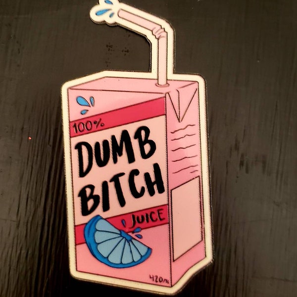 Dumb Bitch Sticker - Etsy