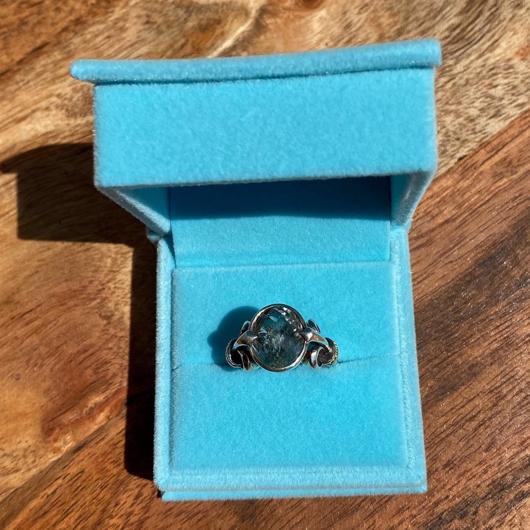 Effy Balissima Sterling Silver and 18k Gold Green Amethyst Ring - Etsy