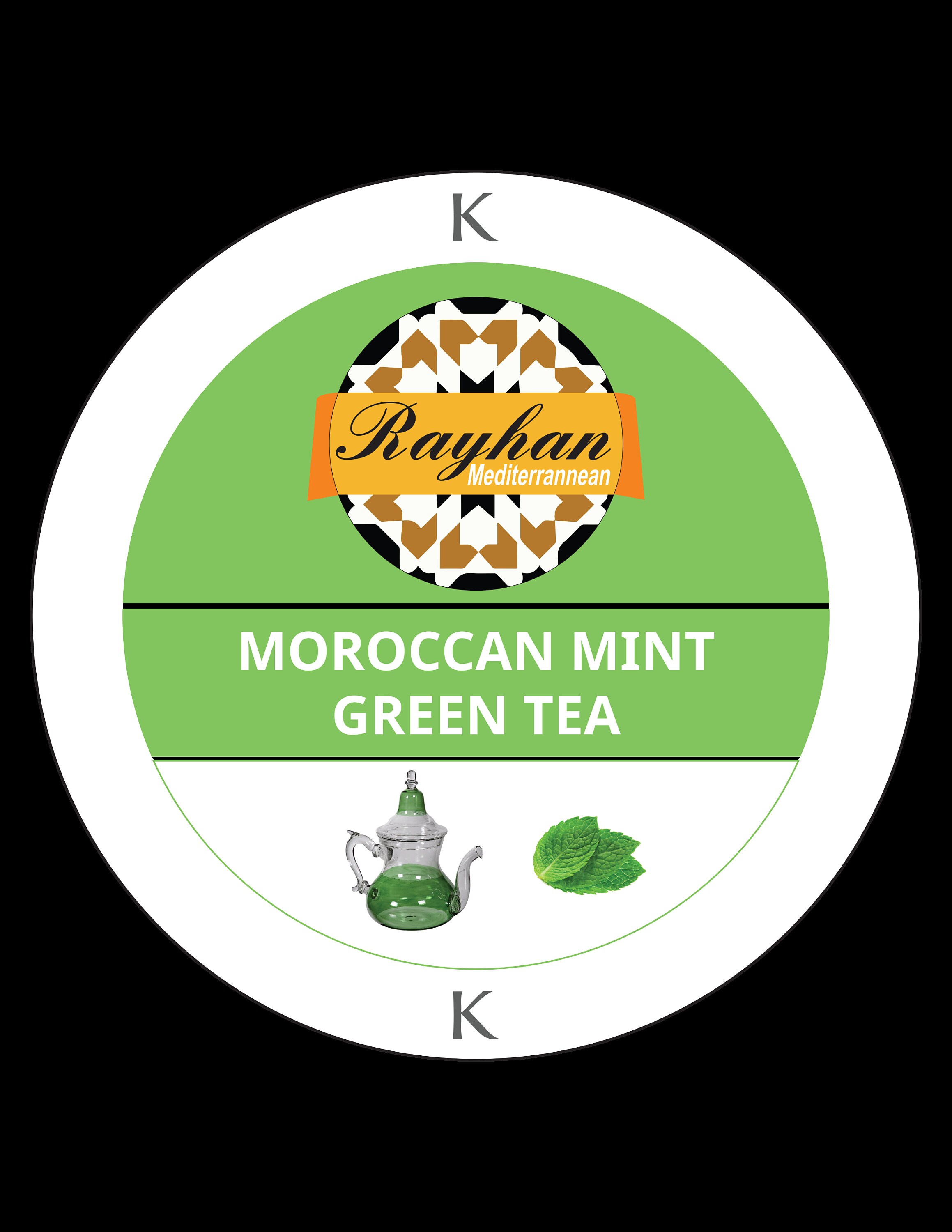 Keurig K- Cup (24 Ct) Moroccan Mint Green Tea Deep Flavors Reuse Twice ...