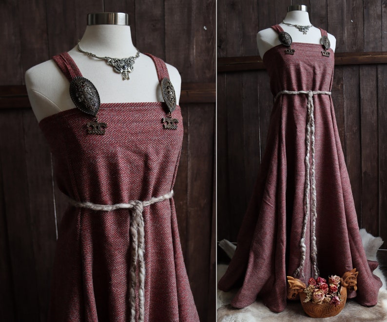 Gyðja Skýjaber Apron Dress - Etsy
