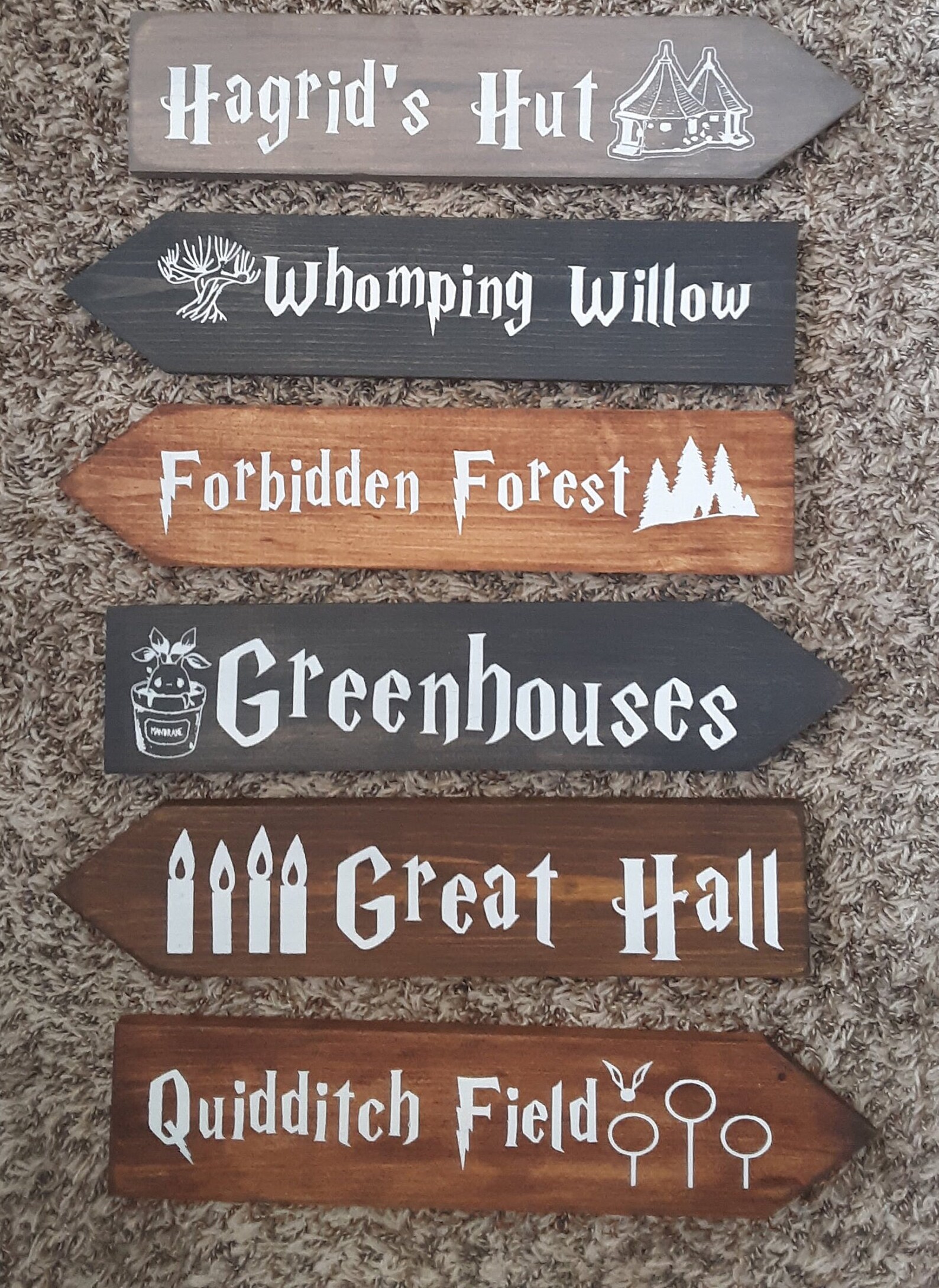 HP Inspired Destination Arrows - Etsy