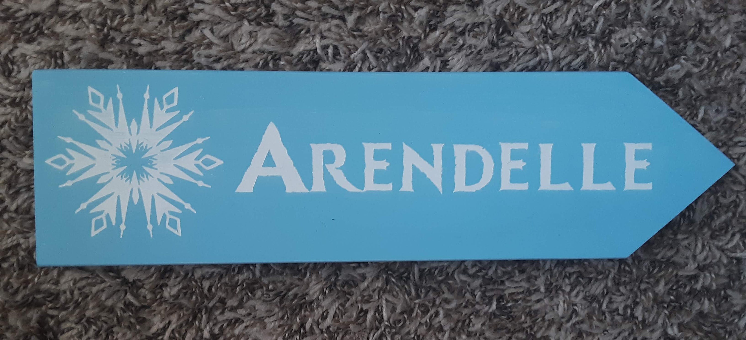 Disney Princess Custom Hand-painted Signs, Arrows, Etc. - Etsy