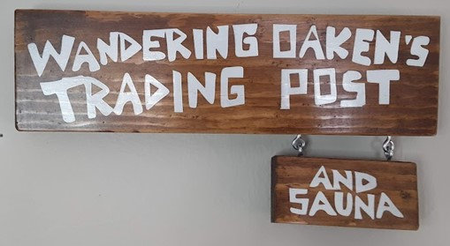Wandering Oaken Trading Post Wooden Sign - Etsy
