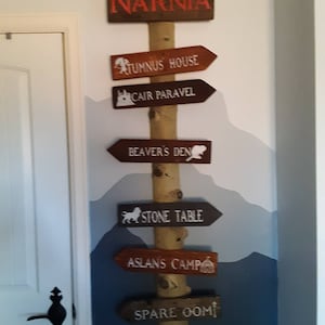 Narnia sign - Etsy