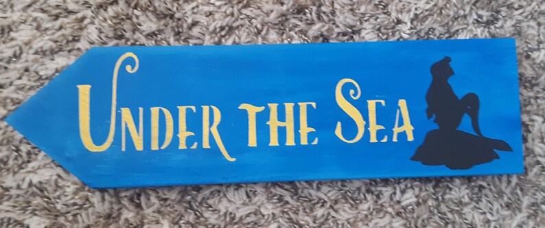 Disney Princess Custom Hand-painted Signs Arrows Etc. - Etsy