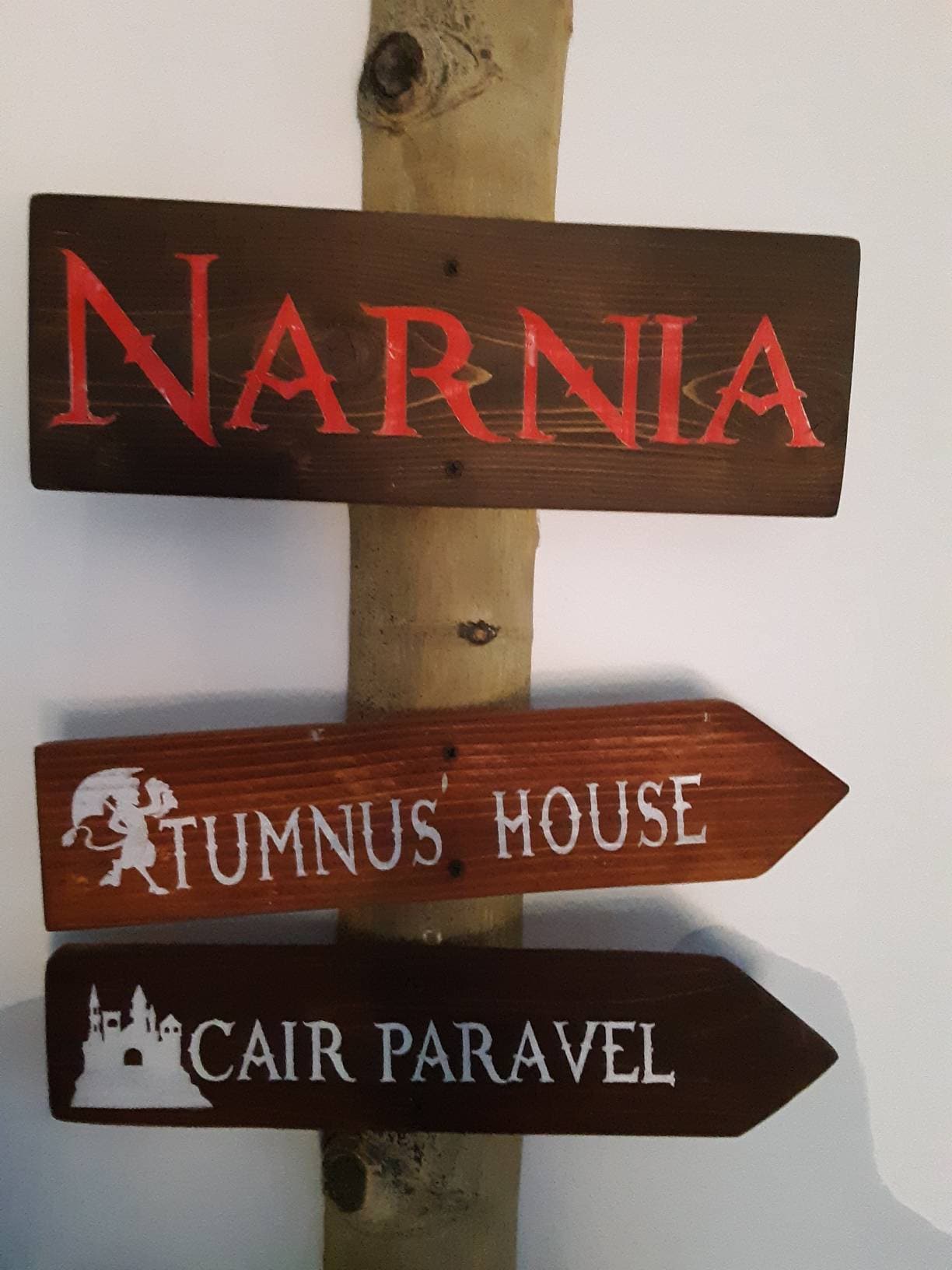 Narnia Custom hand-painted signs arrows etc. | Etsy