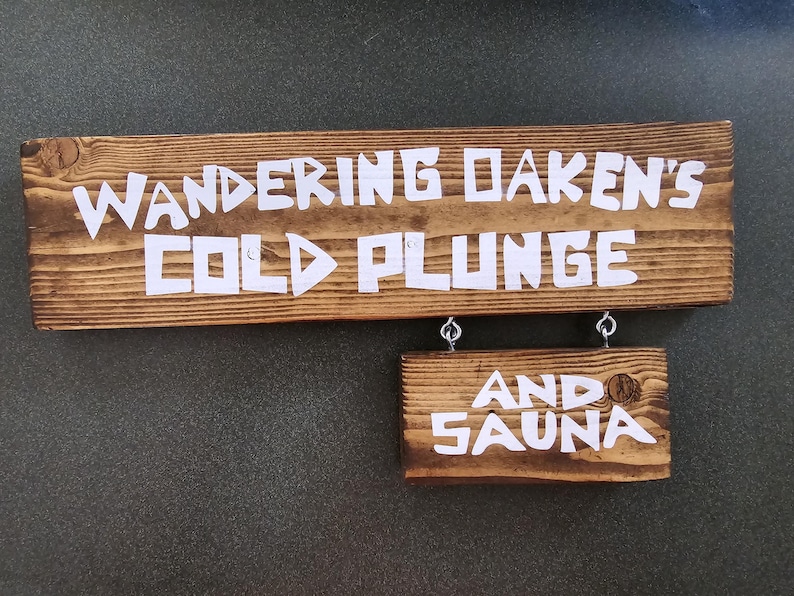 Wandering Oaken Trading Post Wooden Sign - Etsy