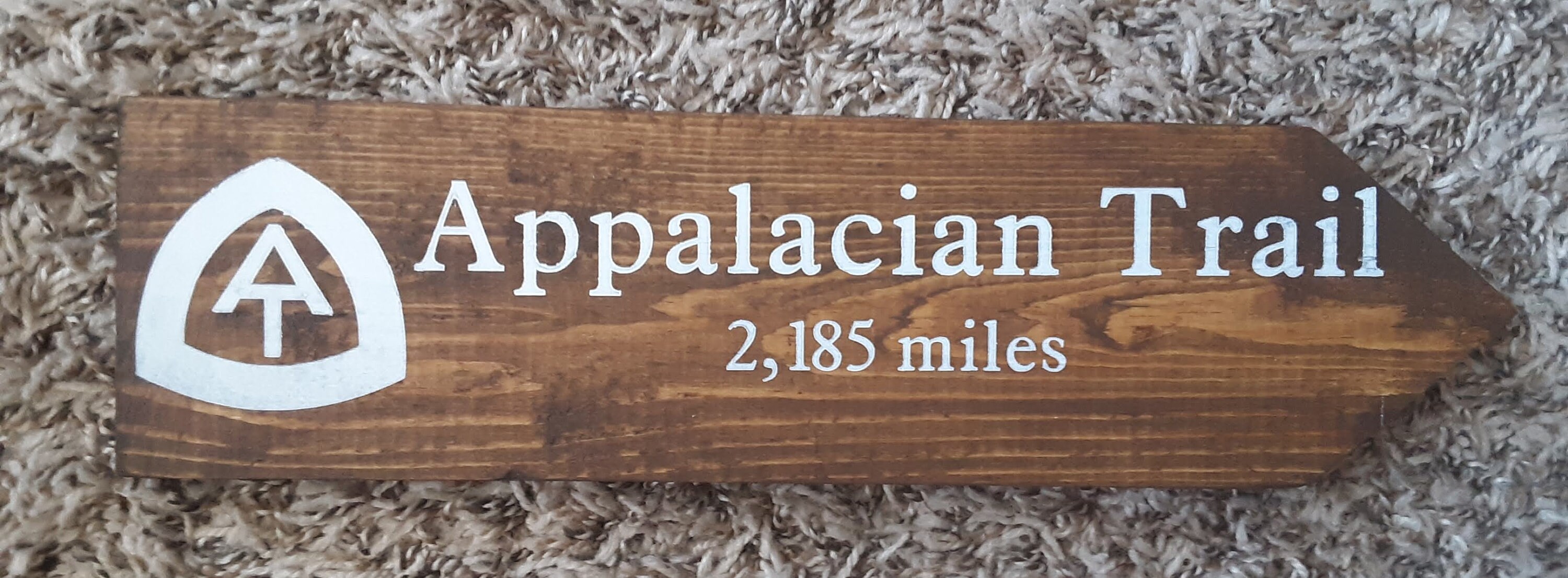 HIKING TRAILS EDITION Custom Hand-painted Destination Signs - Etsy ...