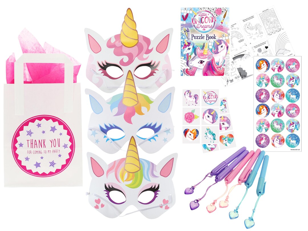 The Unicorn Value Party Bag Girls Party Bags Ready to Be - Etsy