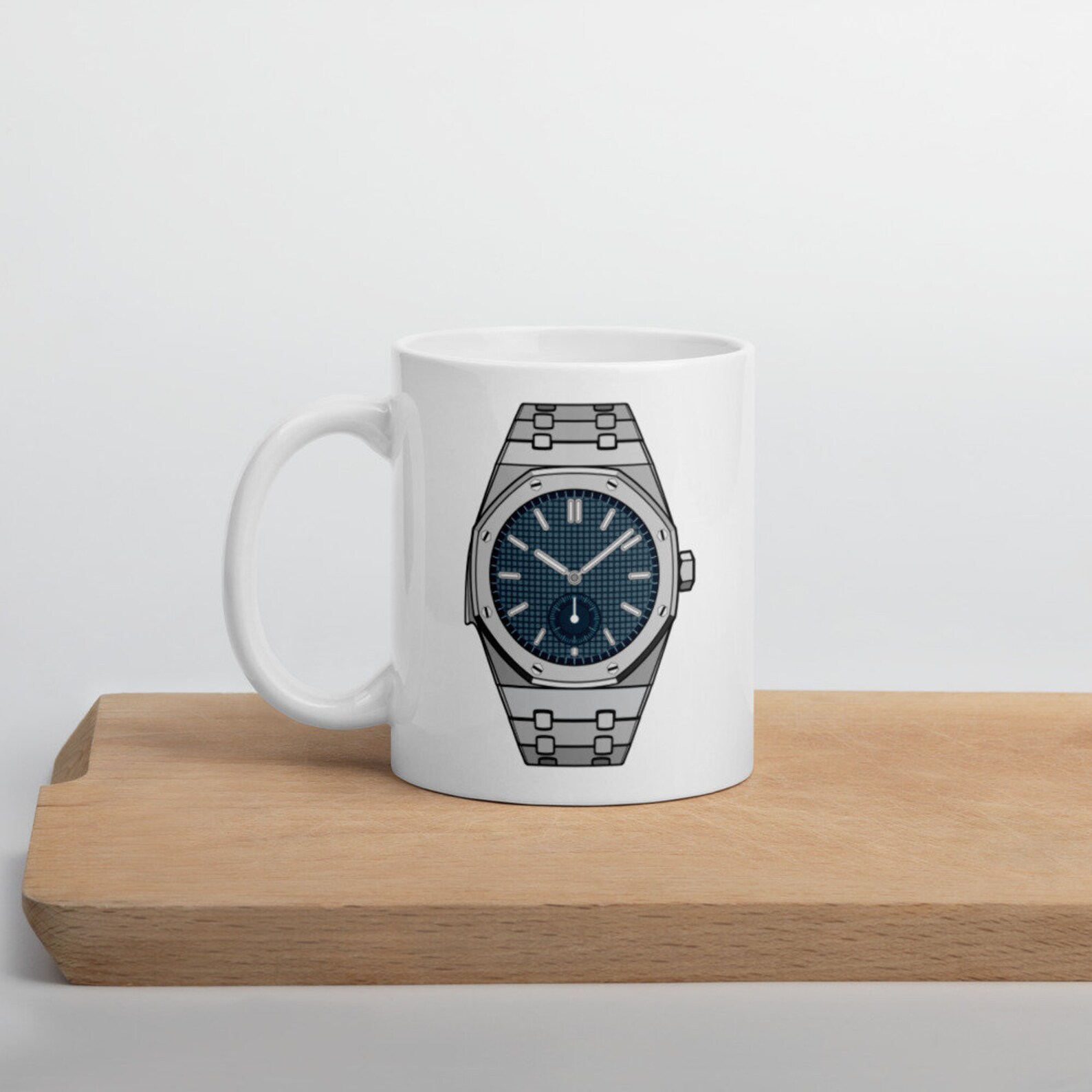 AP Royal Oak Watch Style - White Glossy Mug - Etsy