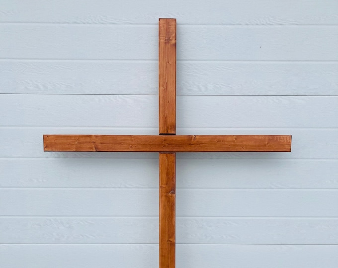 Large 5ft 60 Inch Rugged Cross, Yard Cross, Christian Cross, Catholic ...
