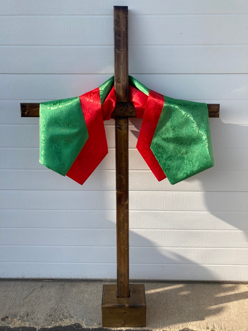 Large 5 Ft 60 Inch Yard Cross Rustic Cross Burnt Wood Dark - Etsy