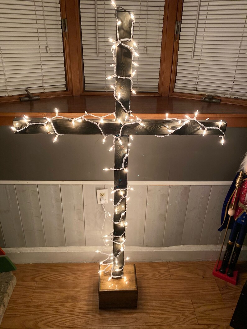 Smoke Grey Cross 5 Ft X 3ft Yard Cross 60 Inch X 36 Inch | Etsy