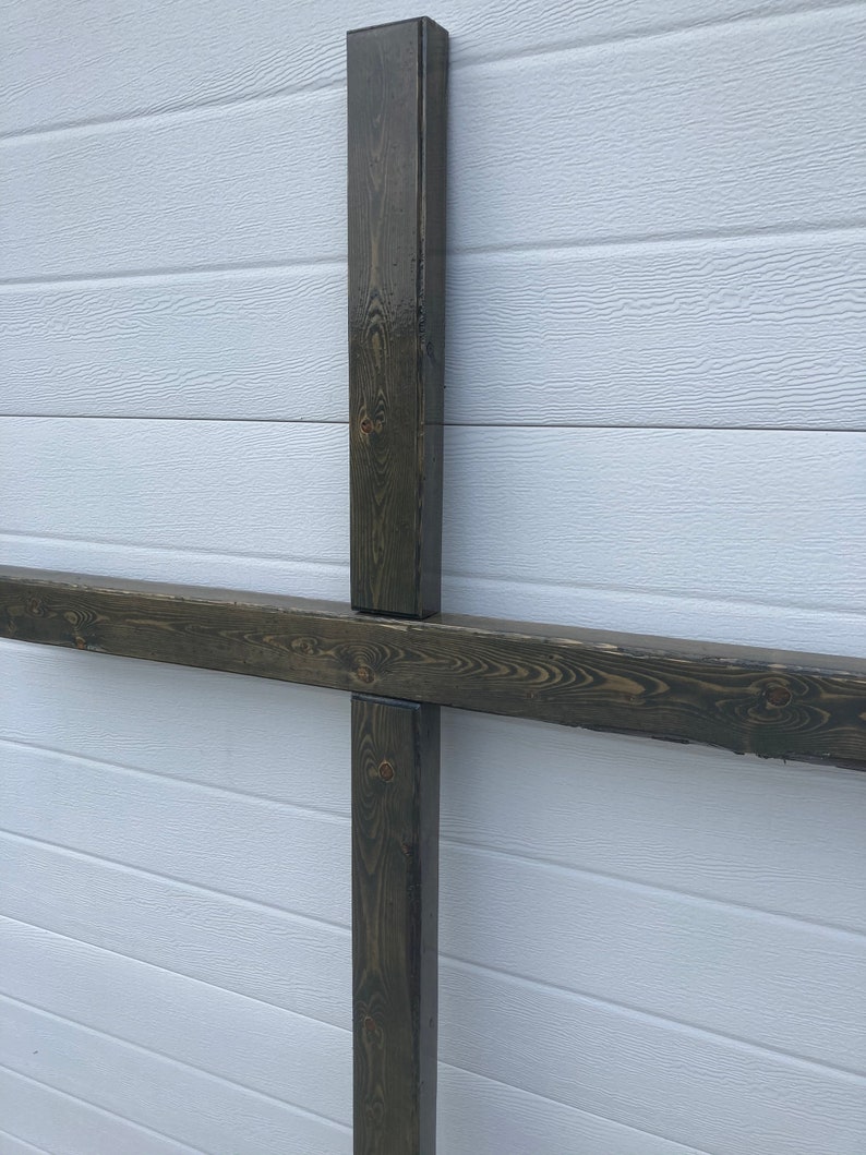 Smoke Grey Cross 5 Ft X 3ft Yard Cross 60 Inch X 36 Inch - Etsy