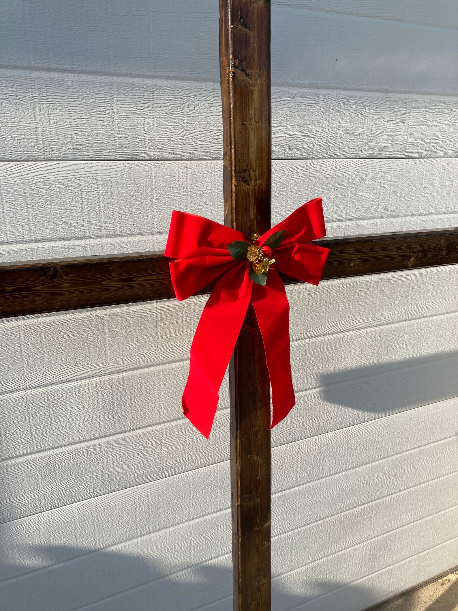Large 5 Ft 60 Inch Yard Cross Rustic Cross Burnt Wood Dark - Etsy