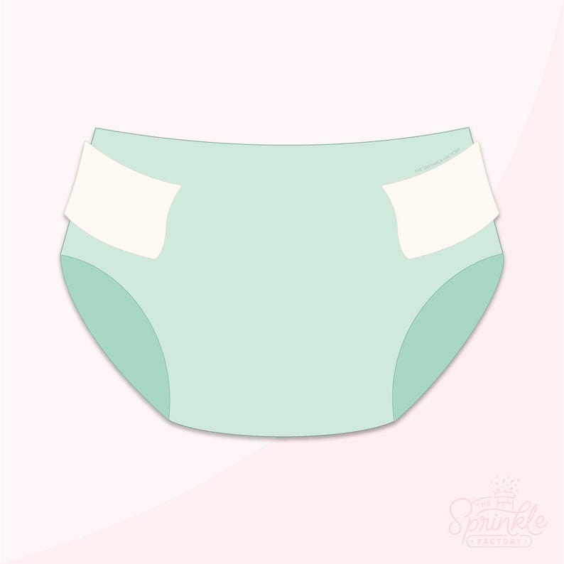 Baby Diaper Cookie Cutter .STL Files + . PNG Eddie Image! - Etsy