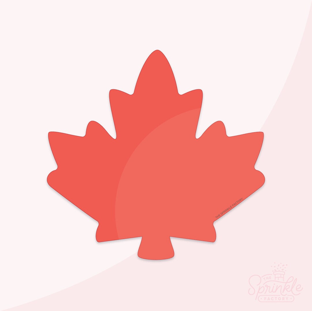 Patriotic Maple Leaf Cutter .STL Files + . PNG Eddie Image! - Etsy