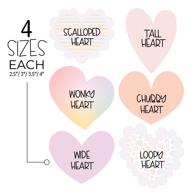 Trendy Heart Cookie Cutter .stls . SVG Outlines - Etsy