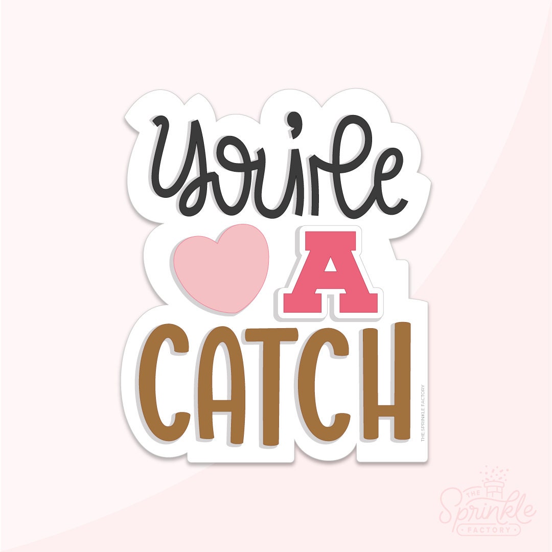 You're A Catch Cookie Cutter .STL Files + .PNG Eddie Image! - Etsy