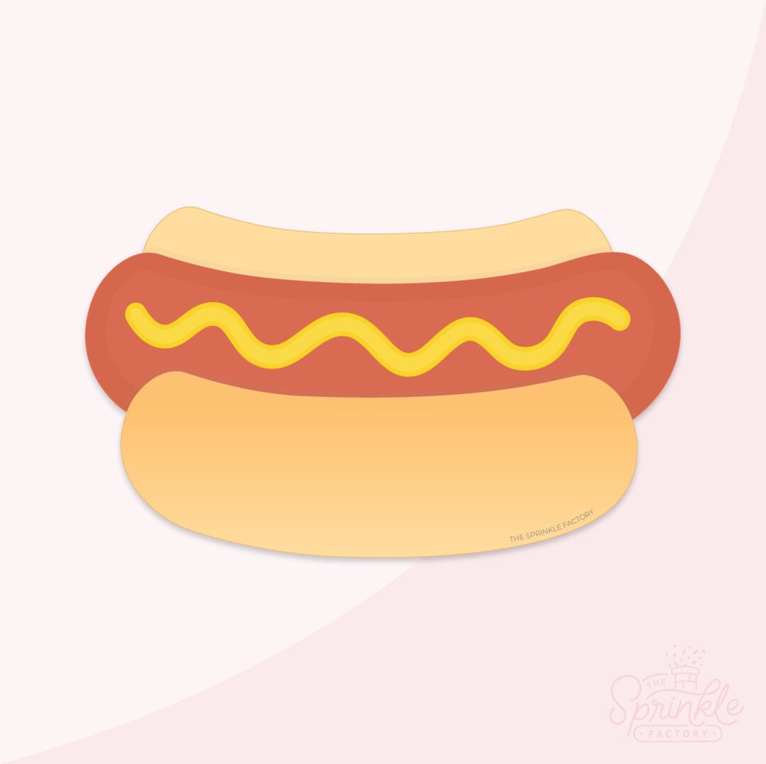Hot Dog With Bun Cookie Cutter Set .STL Files + . PNG Eddie Image! - Etsy