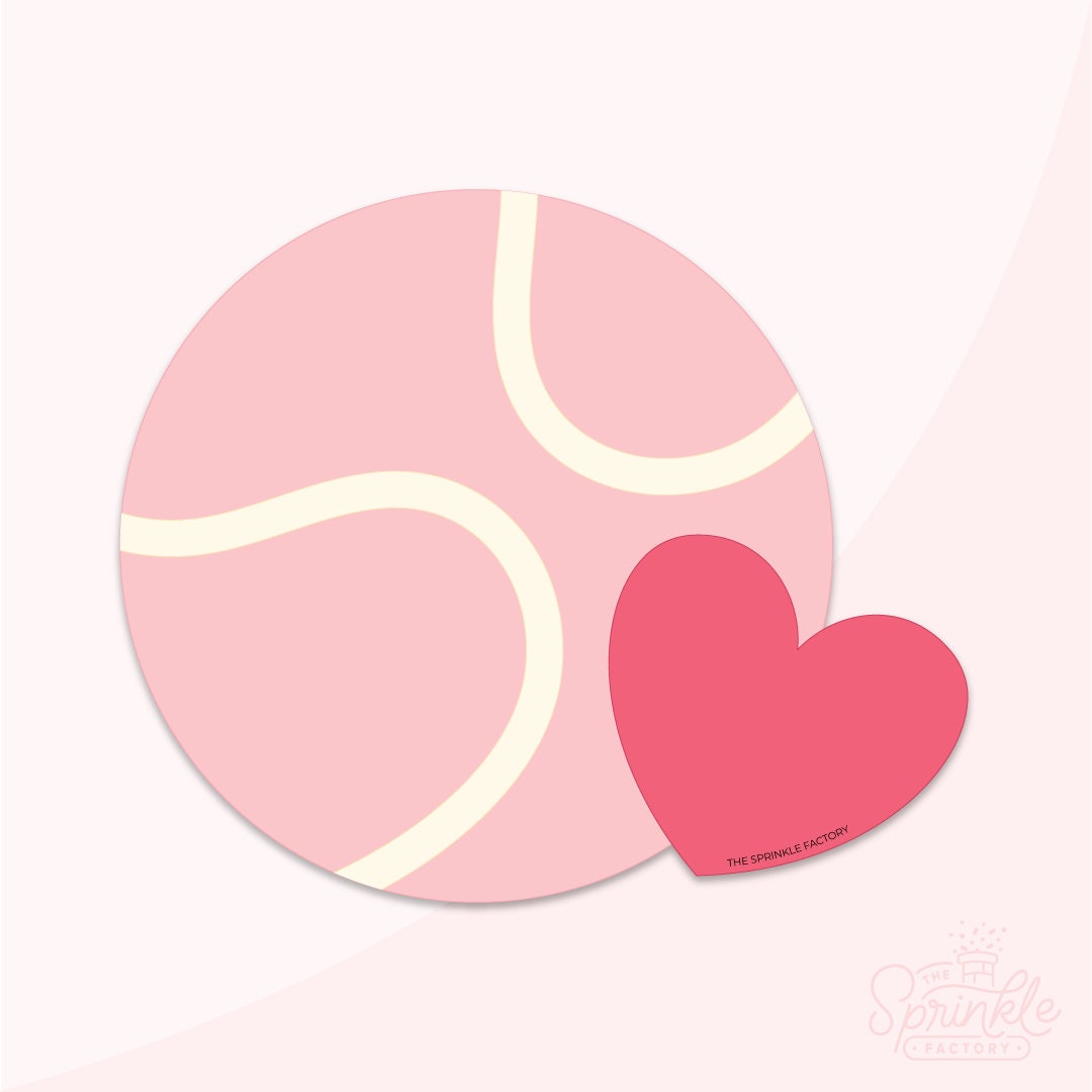 Tennis Ball With Heart Cookie Cutter .STL Files + .PNG Eddie Image! - Etsy