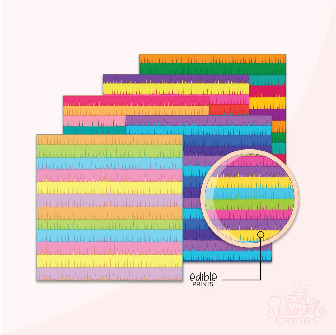 Pinata Fringe Prints .PNG - Etsy