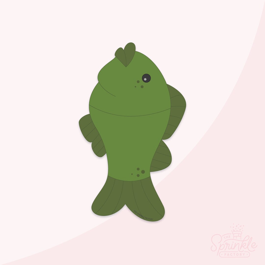 Bass Fish Cookie Cutter Set .STL Files + . PNG Eddie Image! - Etsy