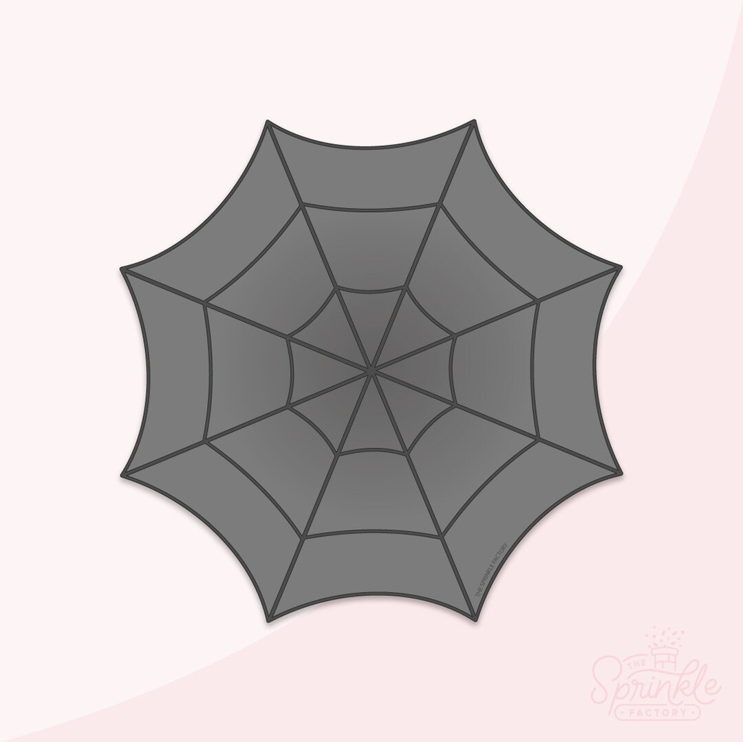 Spider Web Cookie Cutter .STL Files + . PNG Eddie Image! - Etsy