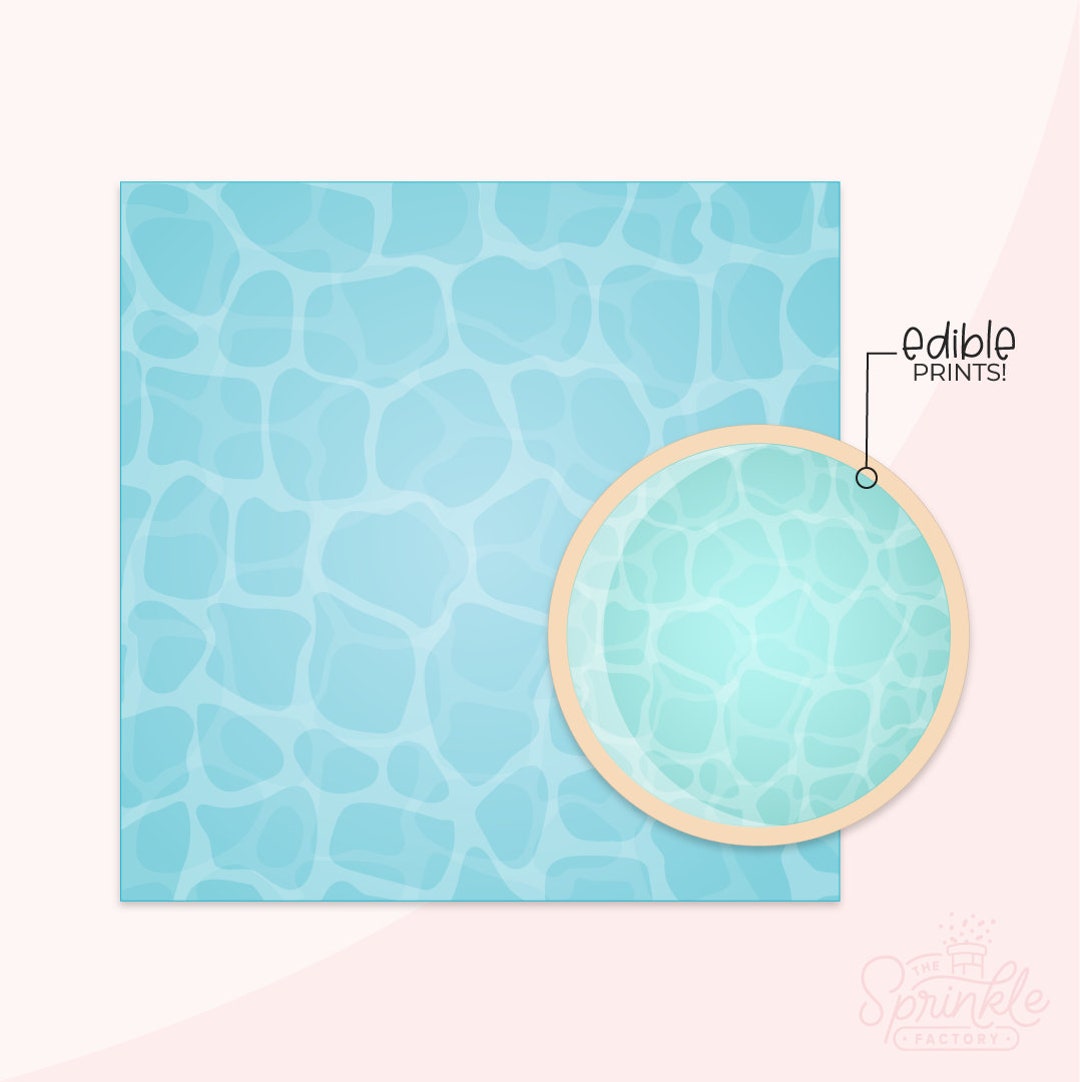 Pool Water Print .PNG - Etsy