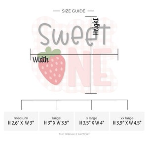 Sweet One Cookie Cutter .STL Files + . PNG Eddie Images! - Etsy