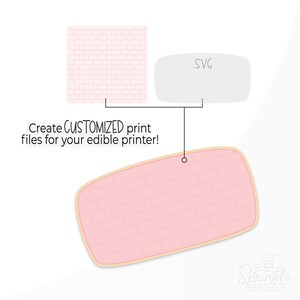 Eclair Plaque Cookie Cutter .STL Files + .SVG Outlines! - Etsy