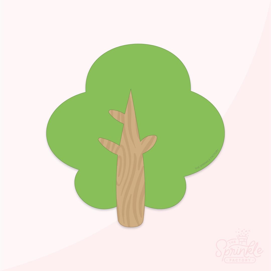Woodland Tree Round Cookie Cutter .STL Files + . PNG Eddie Image! - Etsy