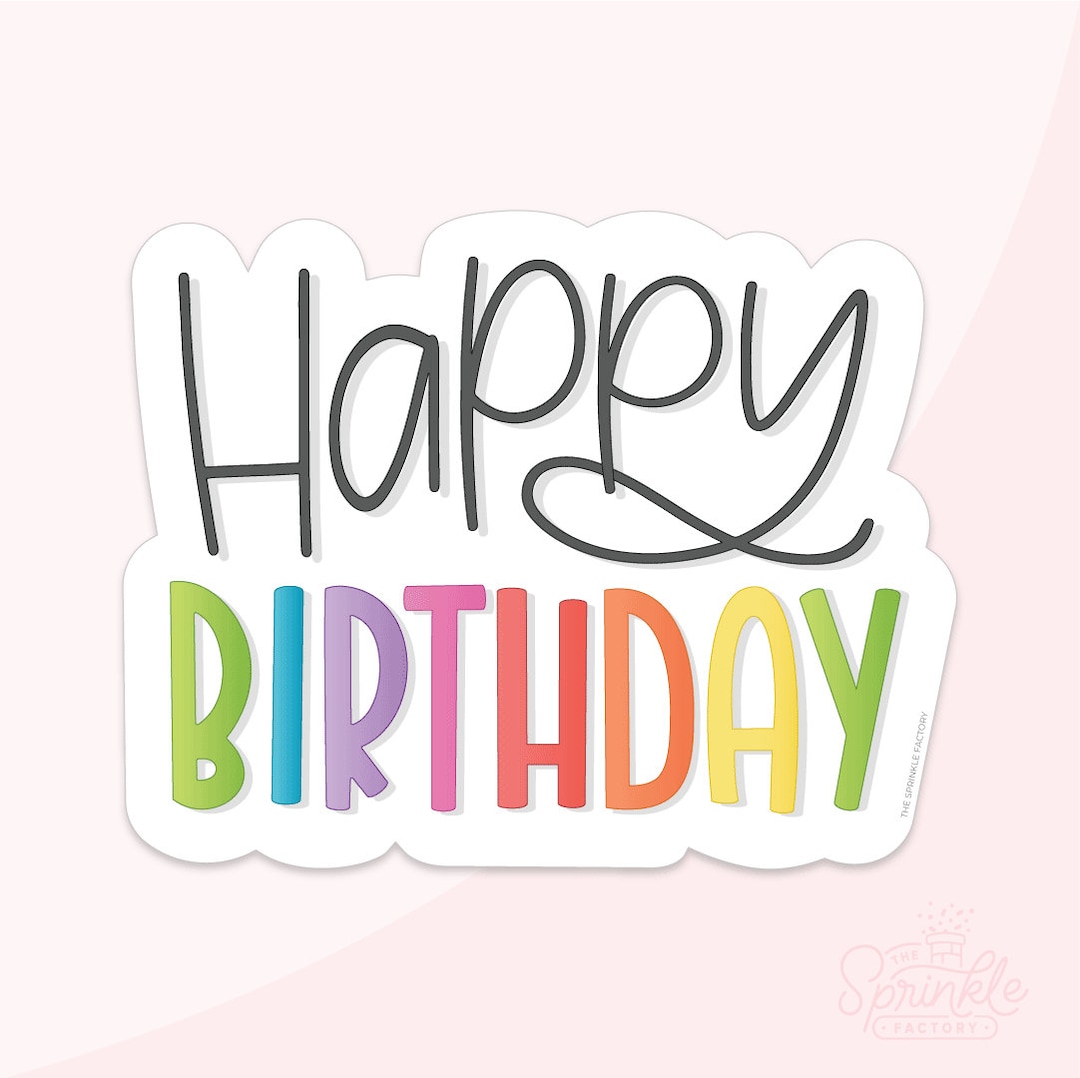 Happy Birthday Plaque Cookie Cutter Set .STL Files + . PNG Eddie Images ...