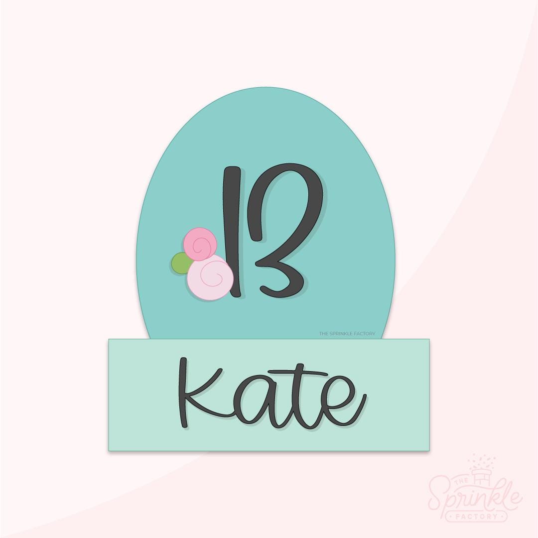 Kate Plaque Cookie Cutter .STL Files + .SVG Outline! - Etsy
