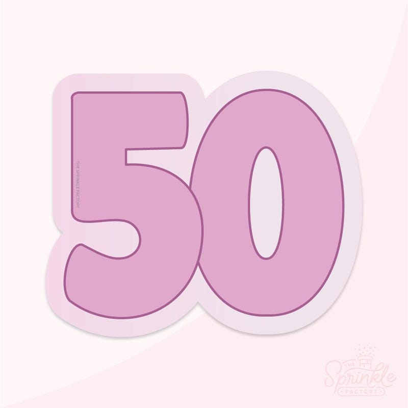 50th Birthday Cookies - Etsy