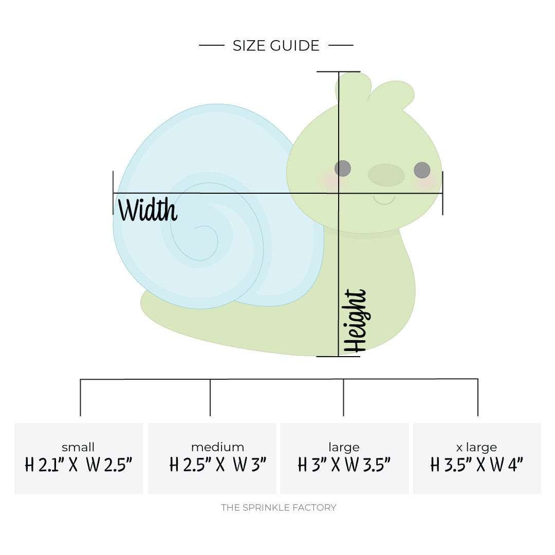 Young Snail Cookie Cutter .STL Files + . PNG Eddie Image! - Etsy