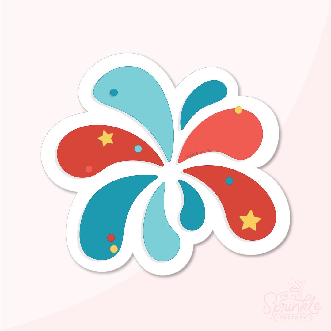 Firework Cookie Cutter .STL Files + . PNG Eddie Image! - Etsy