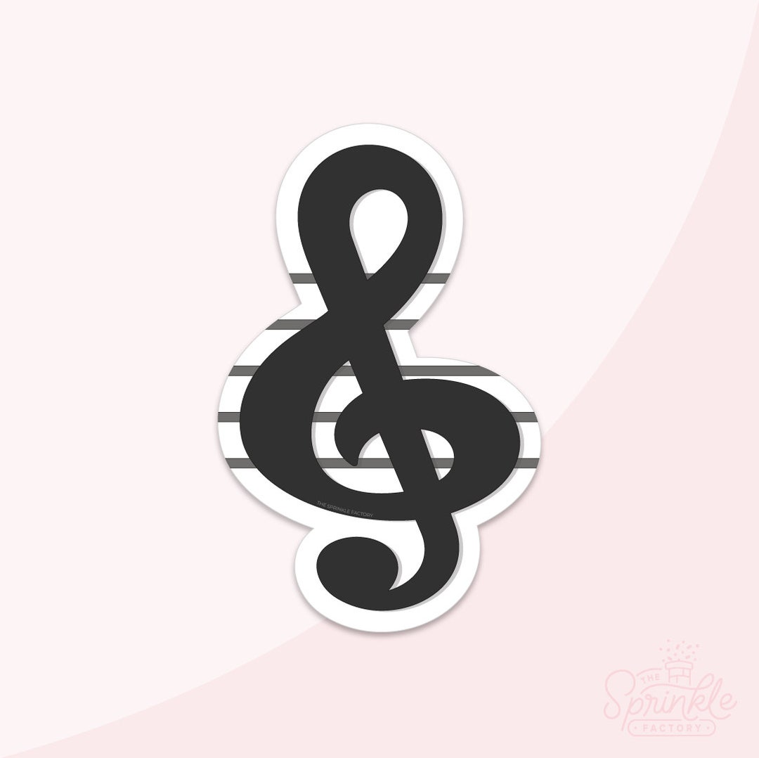 Treble Clef Cookie Cutter .STL Files + . PNG Eddie Images! - Etsy