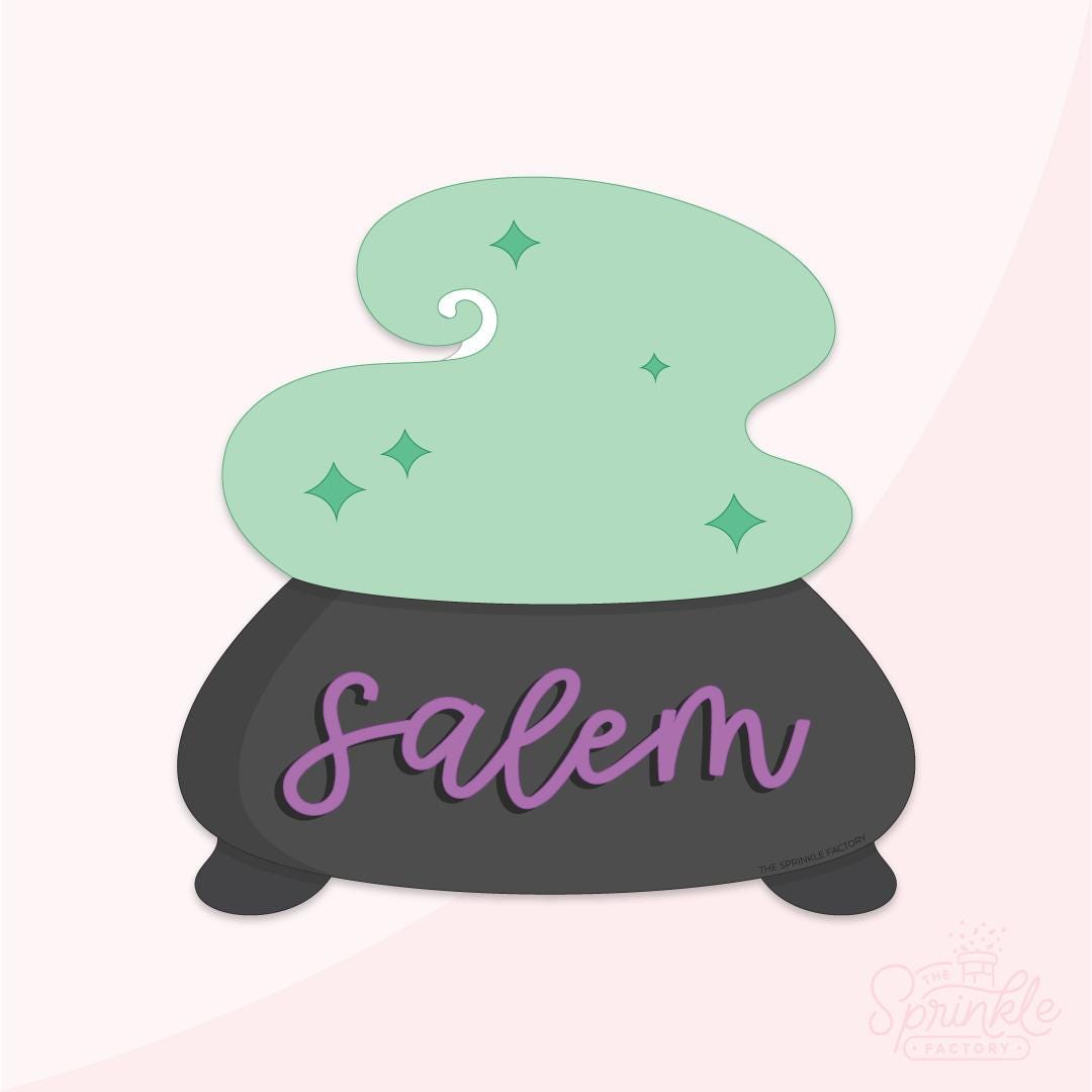 Cauldron Plaque Cookie Cutter .STL File + . PNG Eddie Image! - Etsy